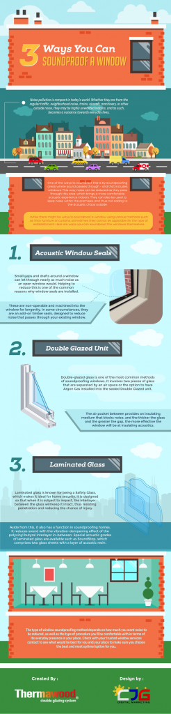 3 Ways You Can Soundproof a Window (Infographic)