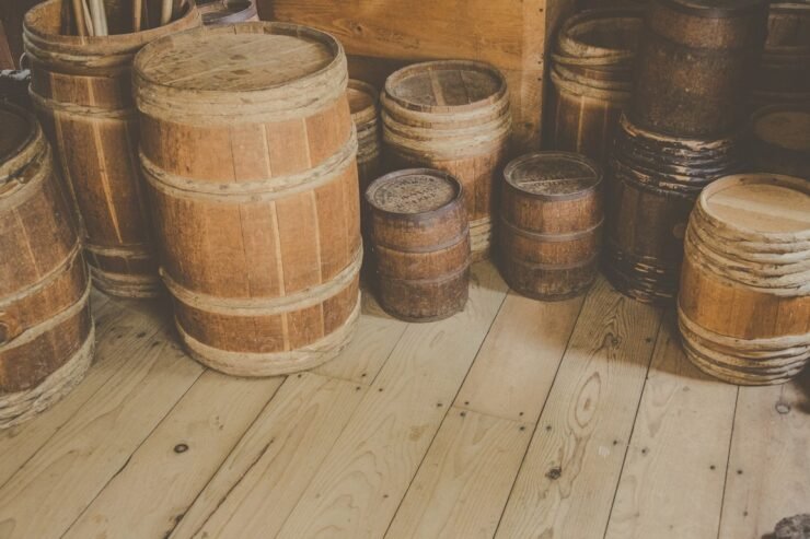 Wooden Barrel Decor is Unique: Creative Wood Barrel Decor