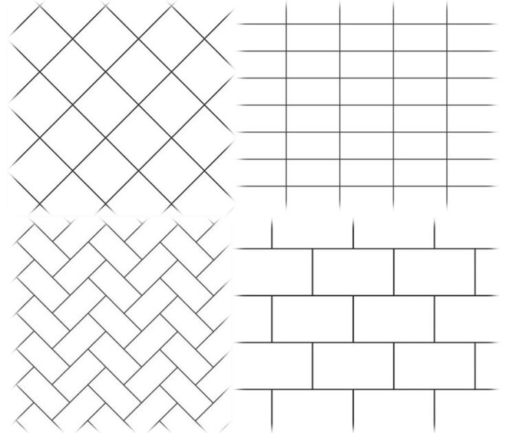 Top 4 Tile Patterns for Walls and Floors