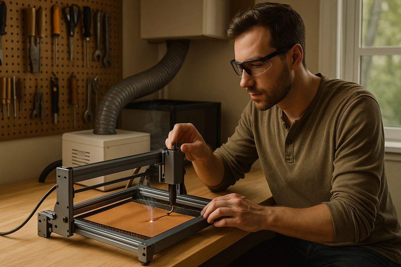 Can a Desktop Diode Laser Cut Leather? Safety & Settings